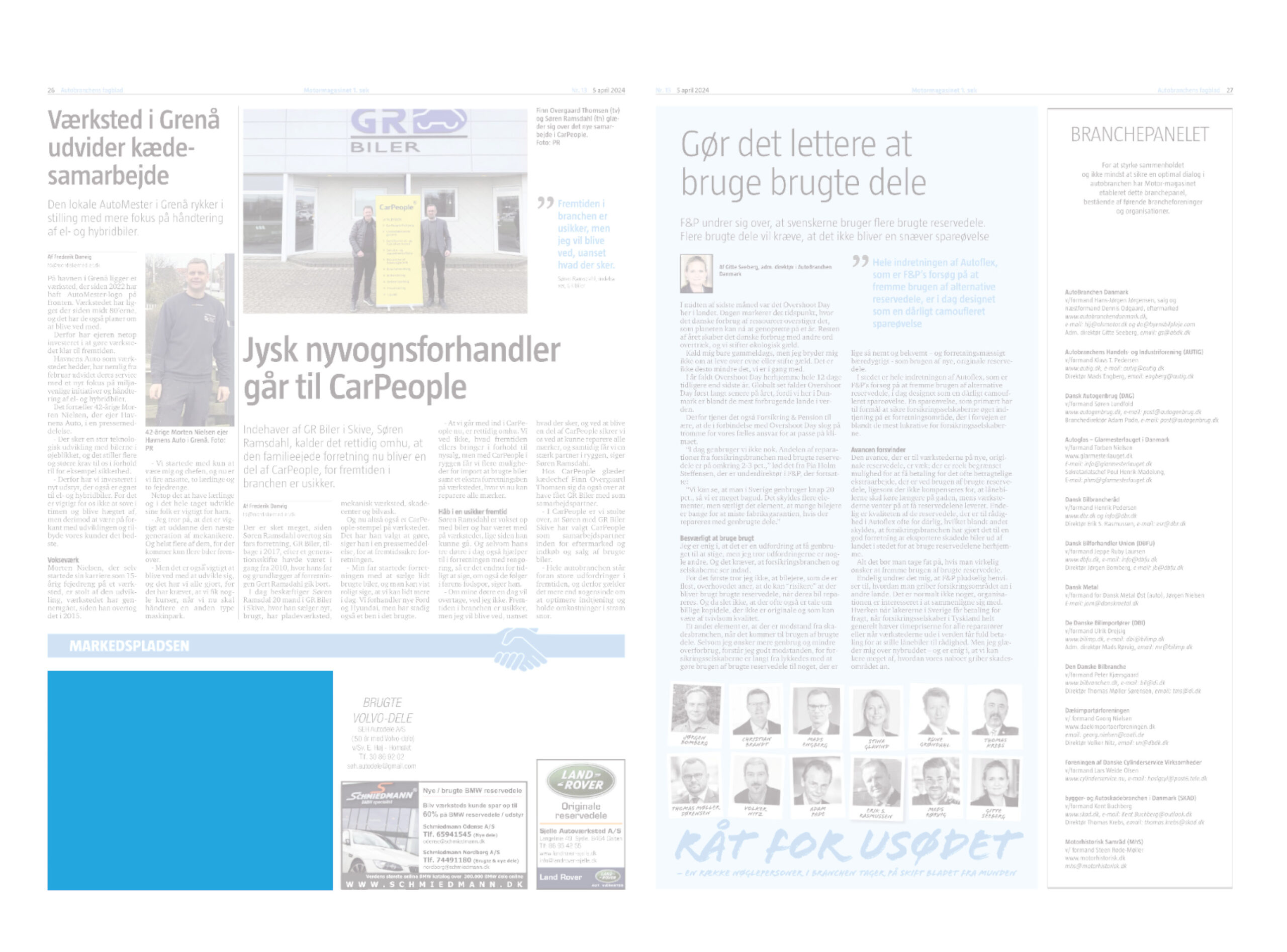 Motor magasinet Autobranchens Nyhedsmedie
