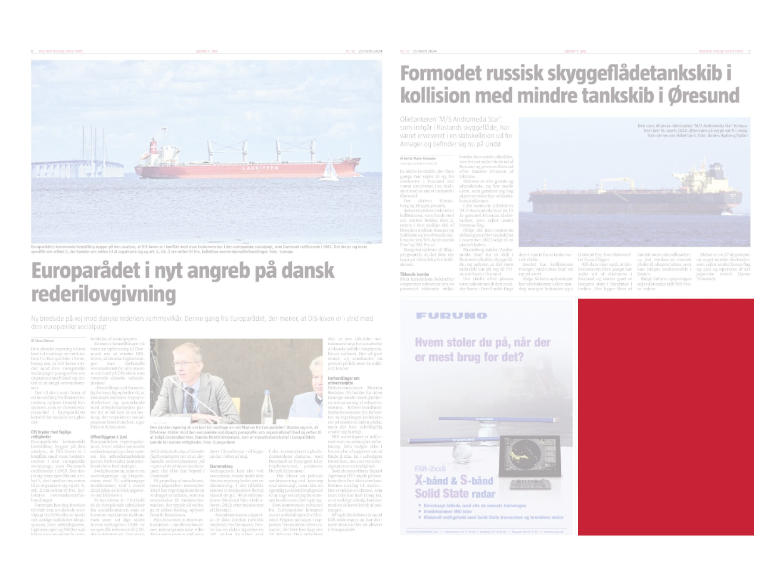 S fart Maritim Indsigt Siden 1949