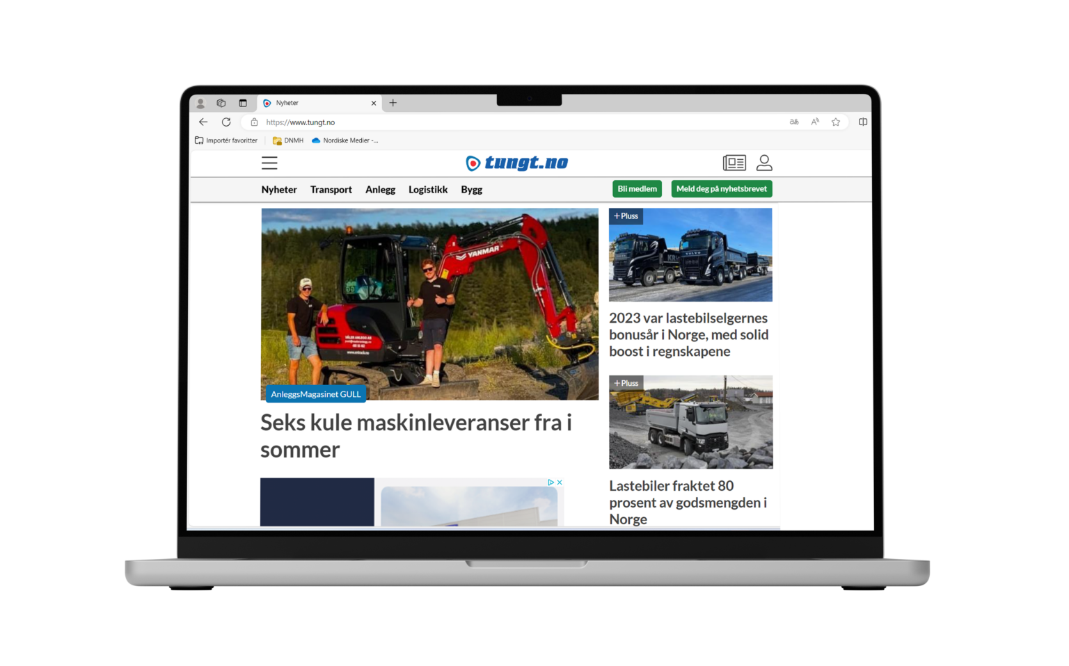 Tungt | Nyheter om transport, bygg og logistikk